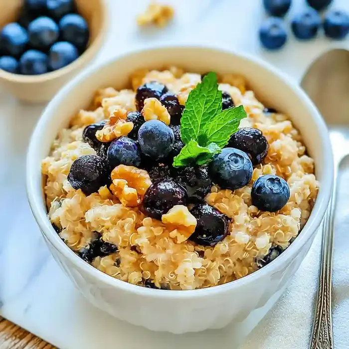 Berry Breakfast Grain Bowl | Bake it Well