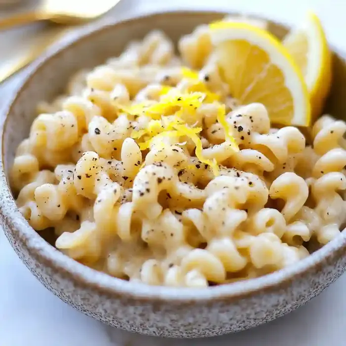 Creamy Lemon Pasta | Bake it Well