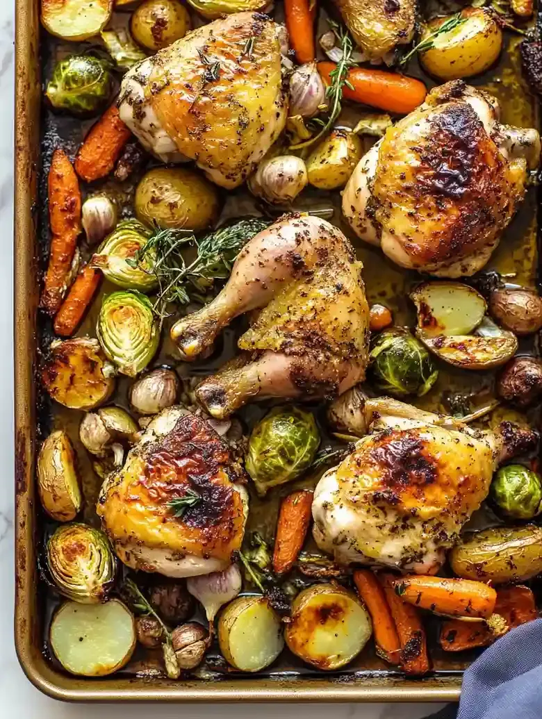 Maple Roasted Chicken and Root Vegetables | Bake it Well