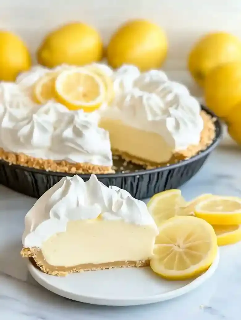 No Bake Lemon Cloud Pie | Bake it Well