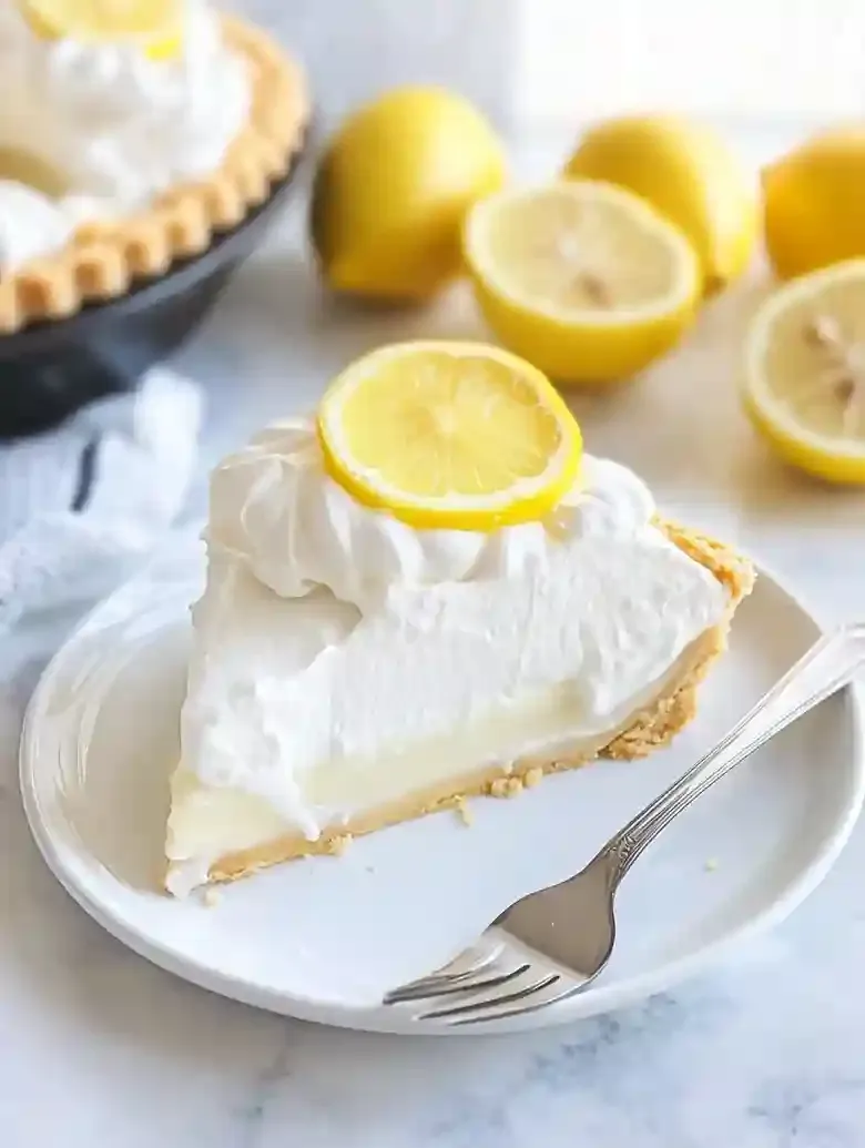 No Bake Lemon Cloud Pie | Bake it Well